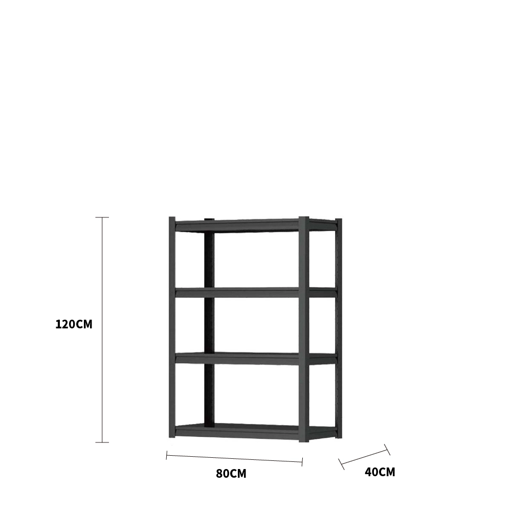 四層金屬置物架 80x40x120 | 博士特 BOSSTEC －金屬層架、貨架專業品牌首選